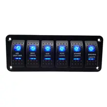 6 gang Switch Panel