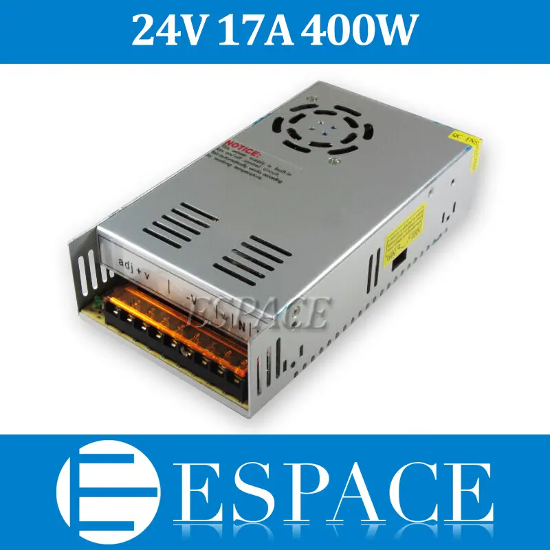 High-Quality 24V 400W Led Power Supply, Ac 100-240V, Free Shipping.