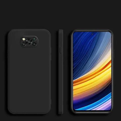 Funda de teléfono de silicona con marco cuadrado a la moda para Xiaomi ...