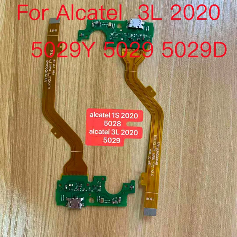 Alcatel 3L 2020 Sim/Sd Card Trays, Charging Port Board, Usb Dock ...