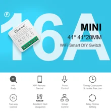 16A Smart Wifi Switch, 2 Way Control, Alexa & Google Home Compatible