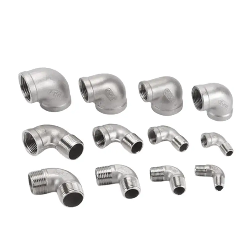 304 Stainless Steel 90° Internal/External Thread Elbow Pneumatic Parts