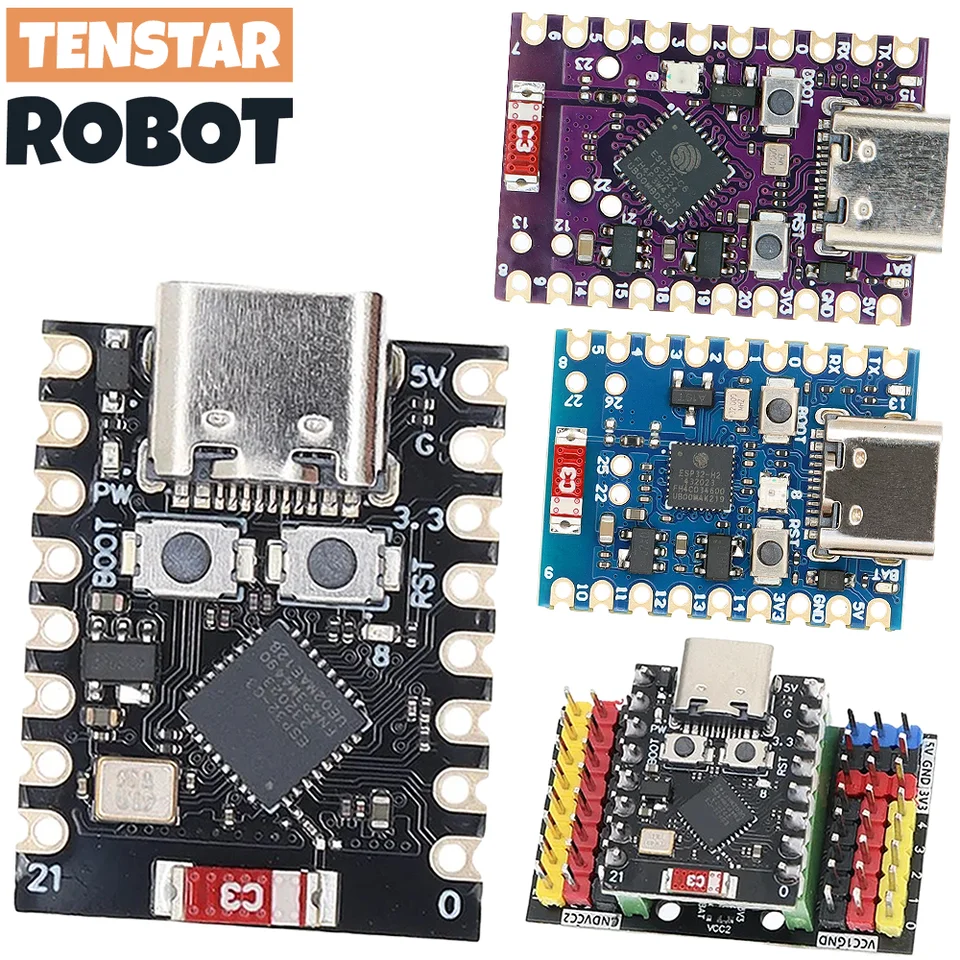 Tenstar Esp32-C3 Mini Dev Board: Wifi + Bluetooth Integrated Circuits