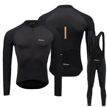 Phtxolue Breathable Long Sleeve Cycling Set Mountain Bike Clothing ...