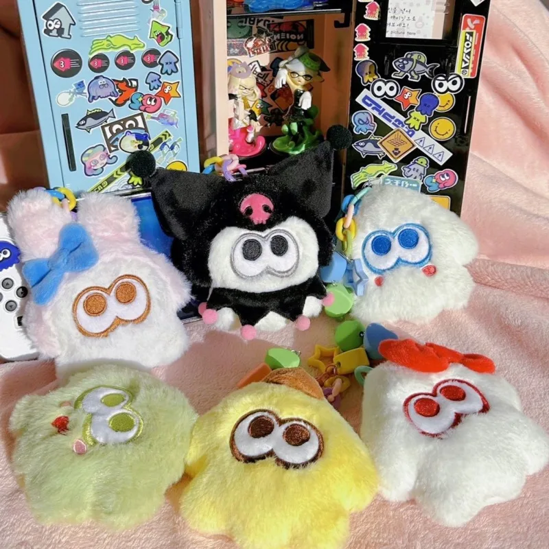 Splatoon Inkling Cosplay Sanrio Plush Toy Hello Kitty Melody Kuromi ...