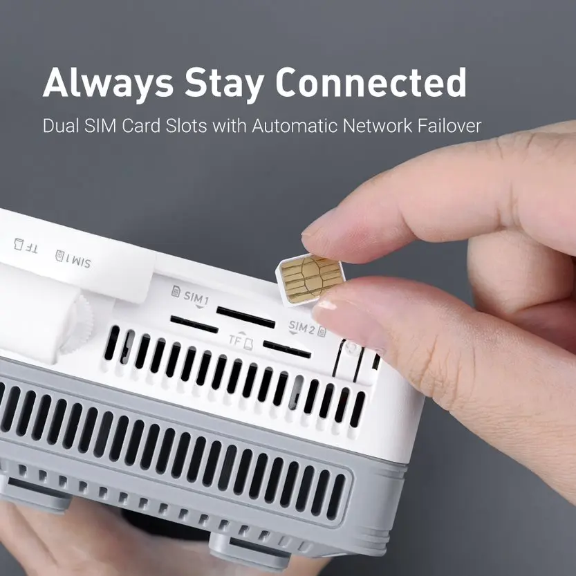 GL.iNet GL-XE3000（Puli AX）Wi-Fi 6 5G Cellular Router with Battery ...