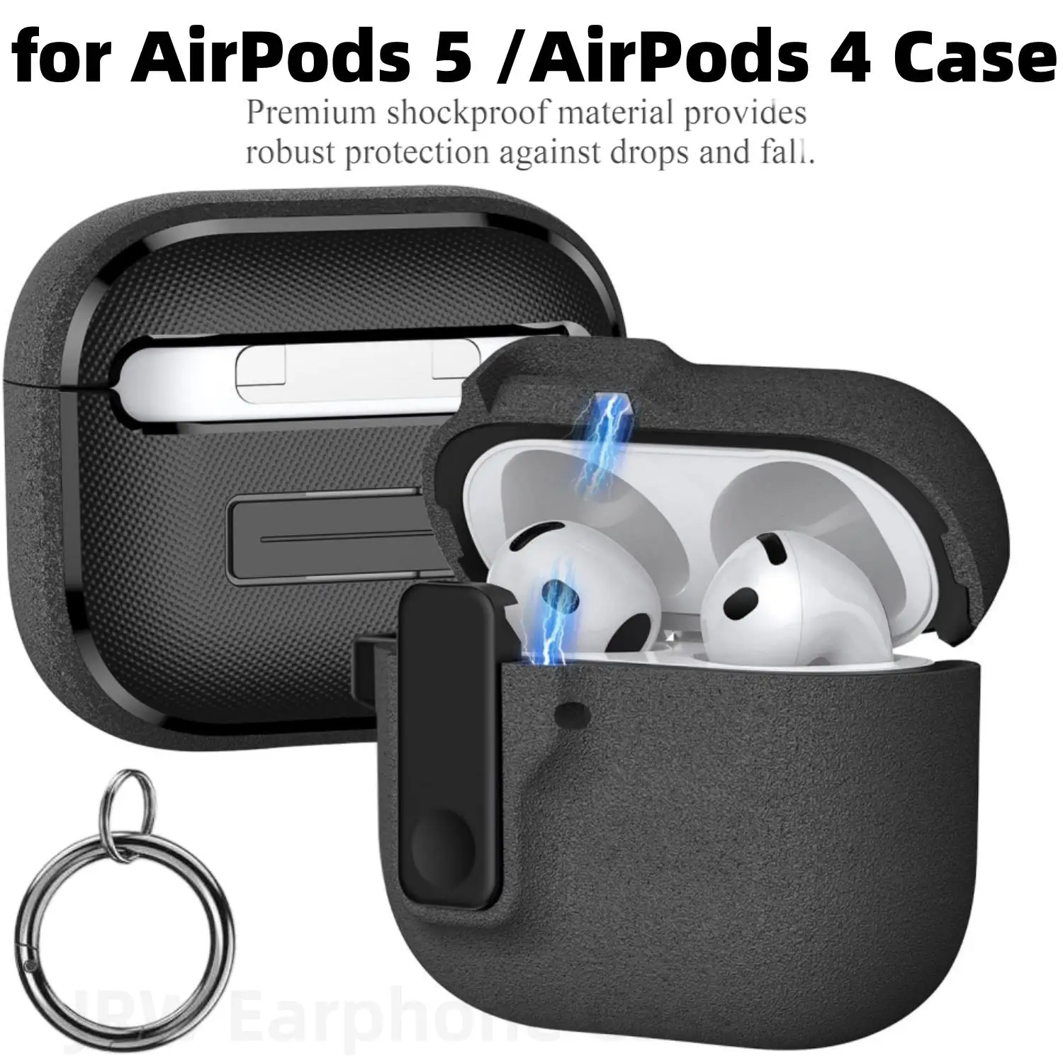 Earphone Case For Airpods 5/For AirPods 4 Secure Lock Magnetic Cover ...