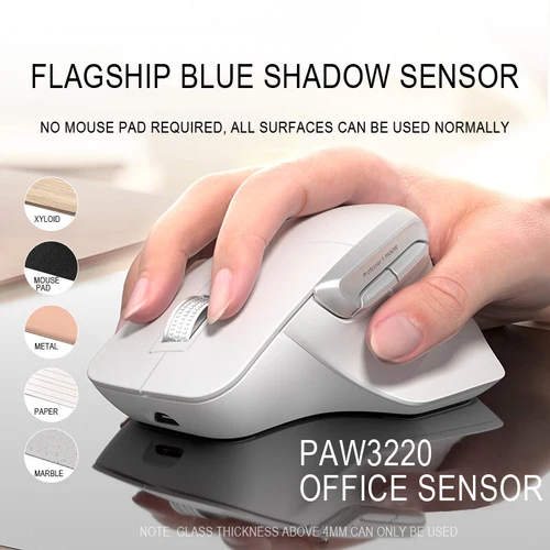 Ratón Inalámbrico Bluetooth Hp Professor1, Conexión De Tres