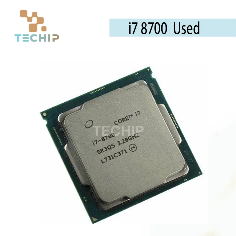100% Original XCore i7 8700 3.2GHz Six-Core Twelve-Thread 12M 65W CPU ...