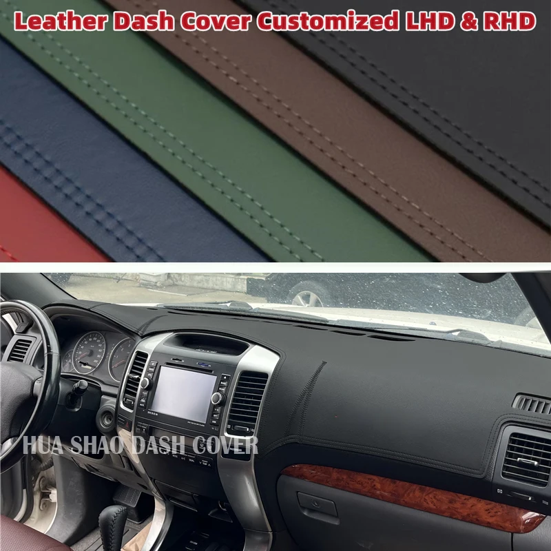 Custom made leather dash covers store