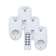 4 Sockets 1 Remoter