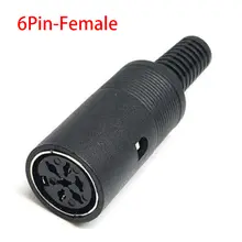 6PIN female