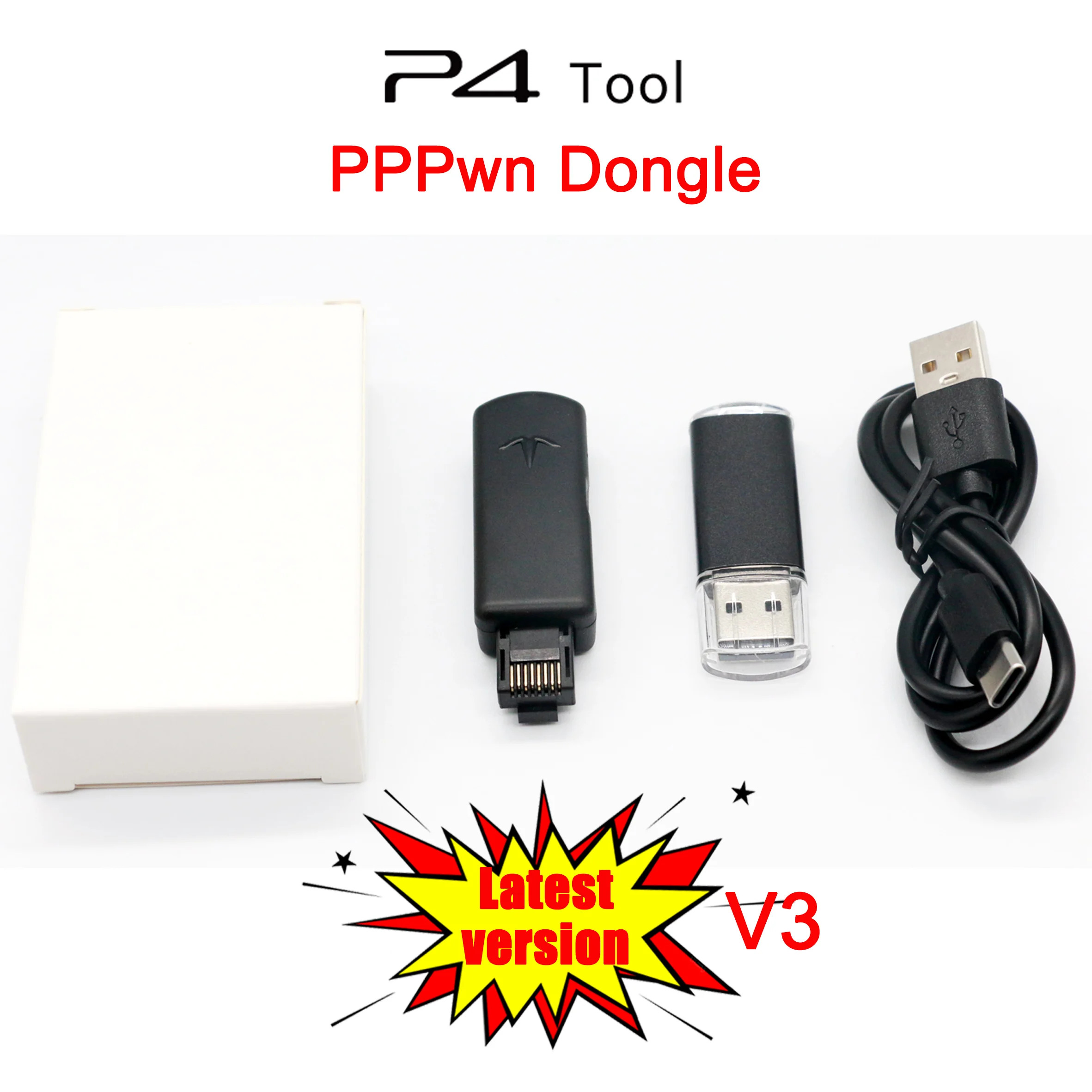 One-Key JB Tool Mod Set USB Dongle with Ethernet Type-C Cable Kit JB ...