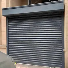 Custom Automatic/electric Aluminium Rollup Door Sliding Rolling Door ...