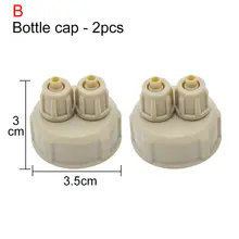 B bottle cap 2pcs