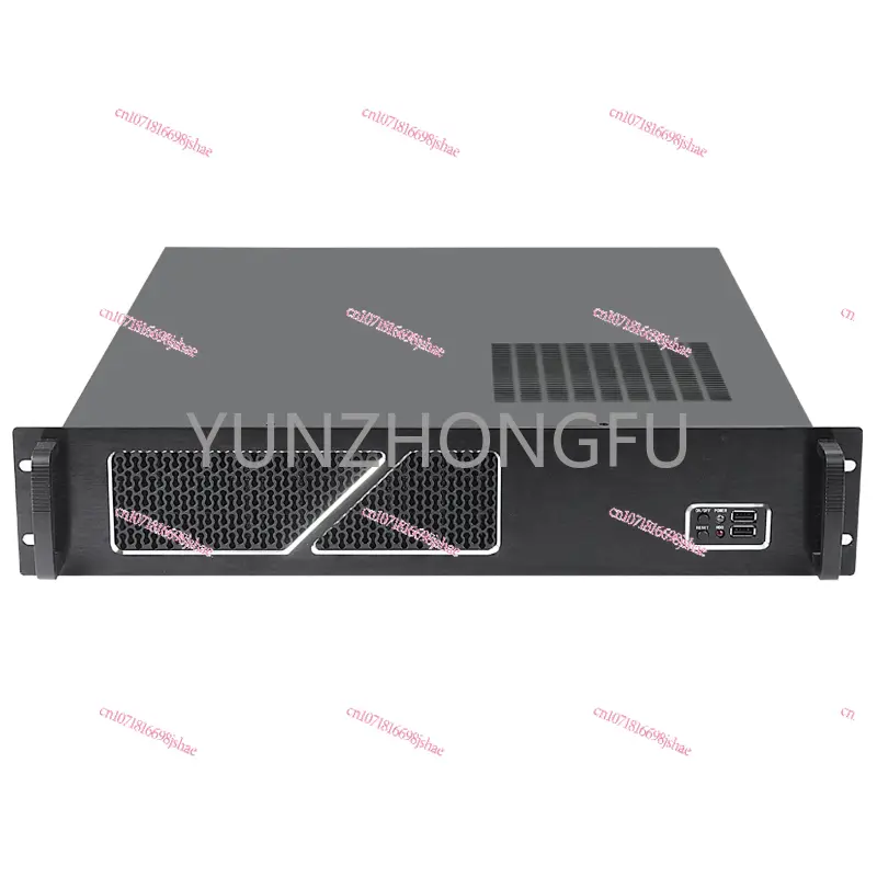 2U Rackmount Chassis, 3X 3.5" Hdd, Gpu Server Case, Diy Design