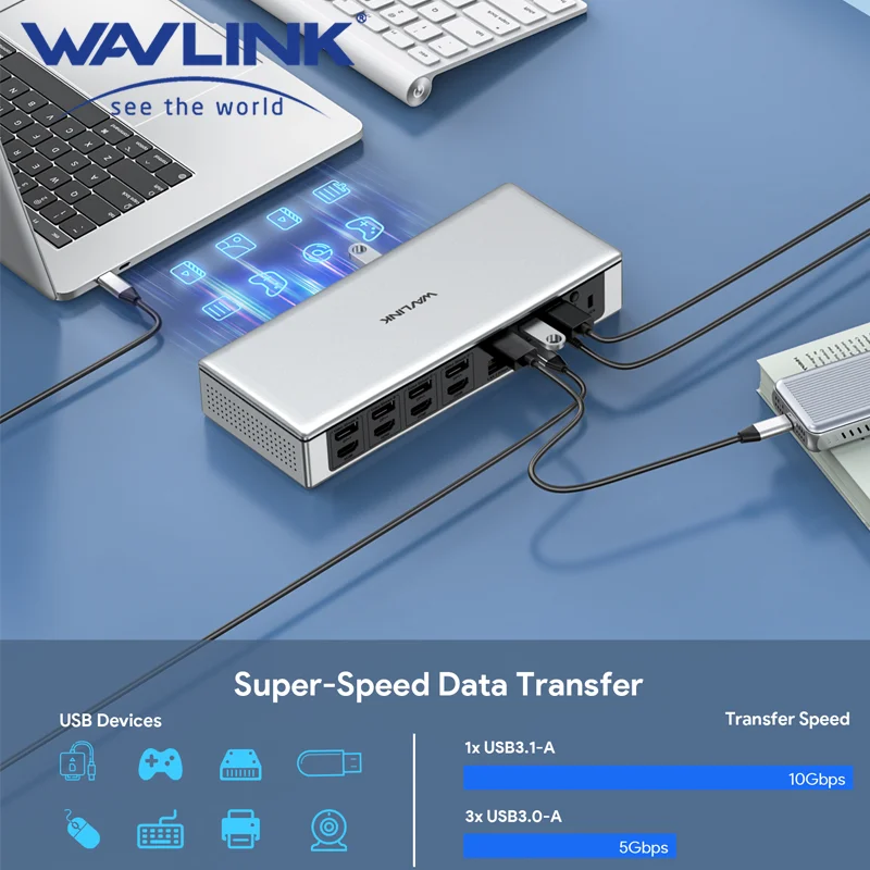 Unleash Your Laptop'S Full Potential With 4K Displaylink Usb-C Docking ...