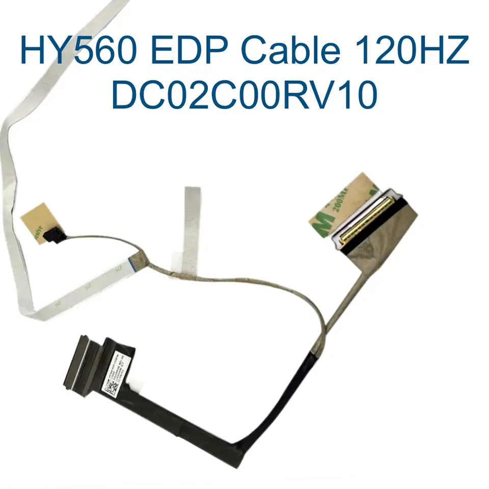 Hy560 Lenovo Legion 5 Lcd Edp Cable, 120Hz, 40P Upgrade For Laptop Repair.