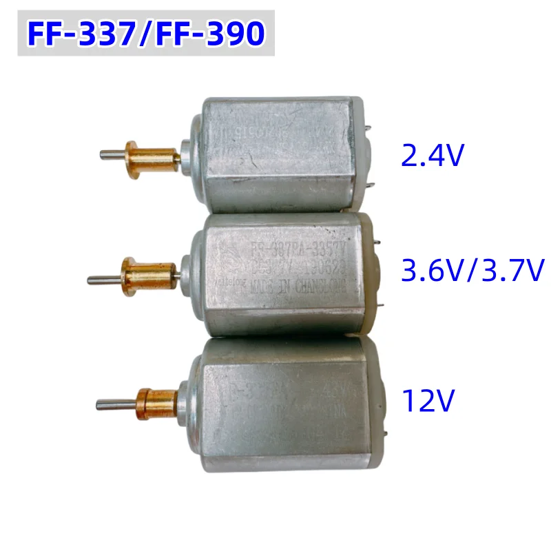 High-Power Dc Motor For Electric Clippers, 2.4V-3.6V/3.7V-12V Drive.