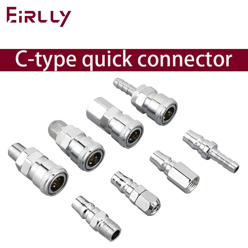High-Pressure Pneumatic Couplers, C-Type Connectors, Compressed Air ...