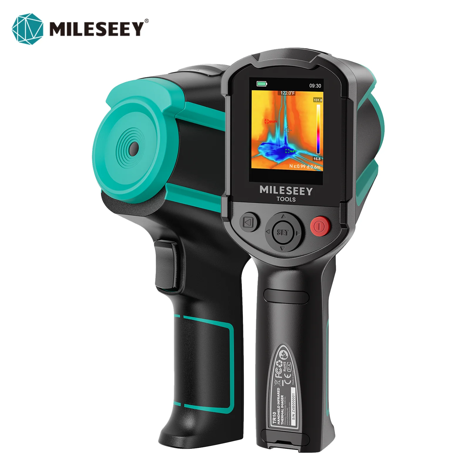 MILESEEY TR10 Thermal Camera 192x192 Infrared Thermal Imaging Camera ...