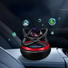 Car Aromatherapy Solar Magnetic Levitation Car Rotating Creative ...