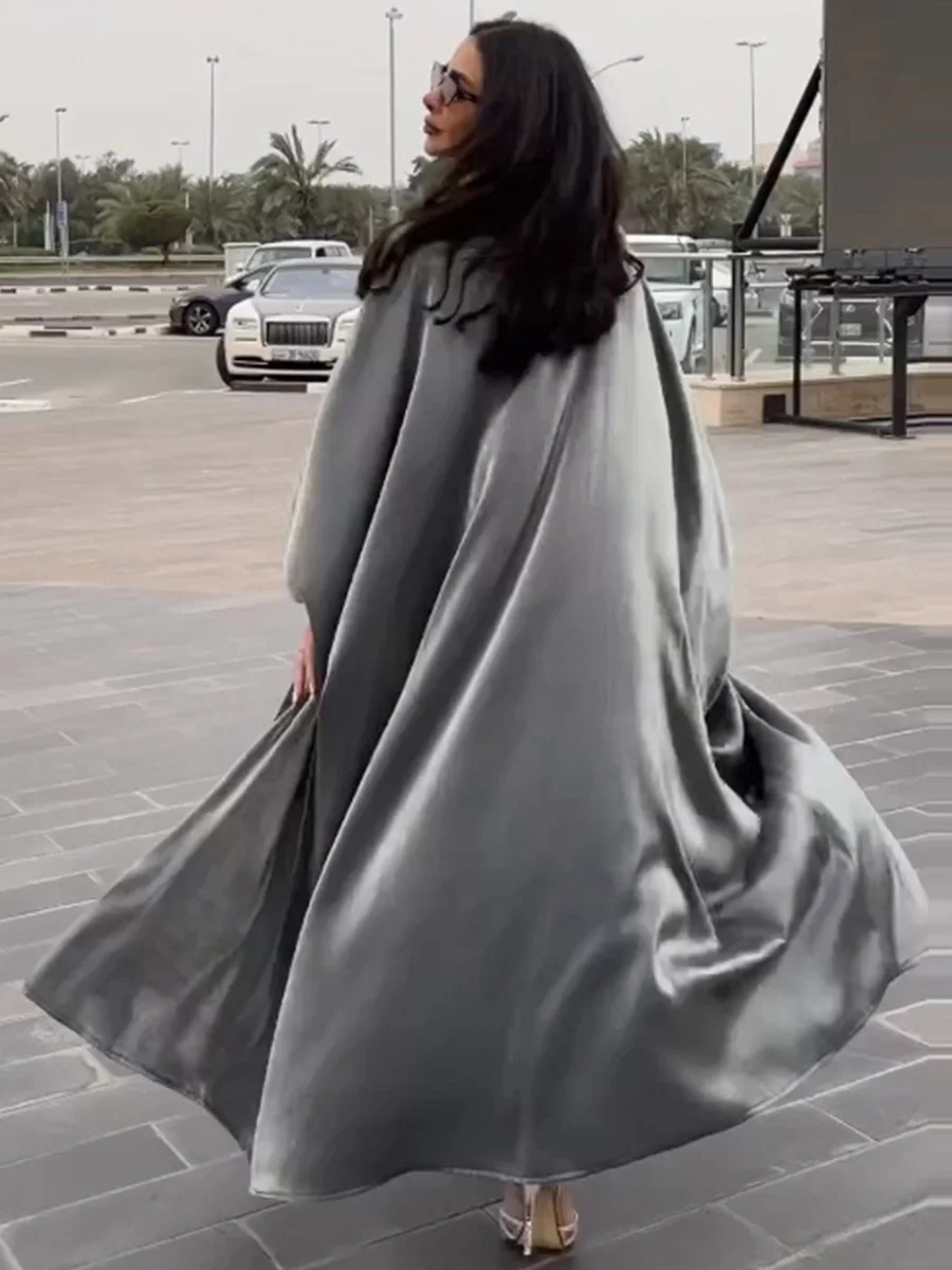 Siskakia Kimono Abayas for Women Modest Muslim Moroccan Dubai Fashion ...