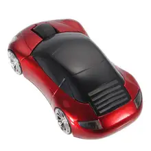 2.4GHz Sports Car Wireless Mouse USB Scroll 1600DPI Car Shaped Wireless ...