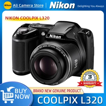 Nikon COOLPIX L320 Digital Camera 26x optical zoom 16.14MP portable ...