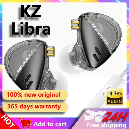 Kz X Angelears Libra Auriculares Intrauditivos Hifi Con