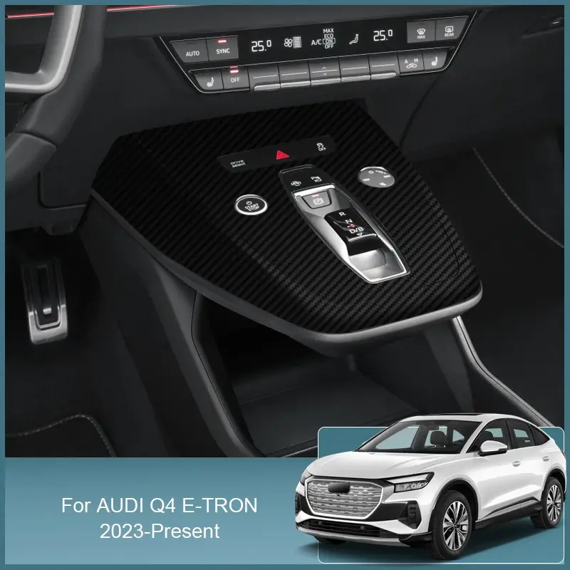 Premium Protective Film For Audi Q4 E-Tron, Interior Decal, Gear Box ...