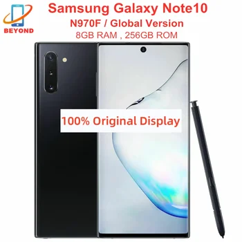Samsung Galaxy Note10 Note 10 N970F 256GB ROM 8GB RAM Global Version Octa Core 6.3" NFC Exynos ...