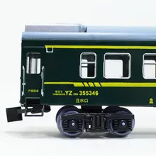 1:87 Model Railway Toys Simulated Train Model Toy Yz25g Passenger Car ...