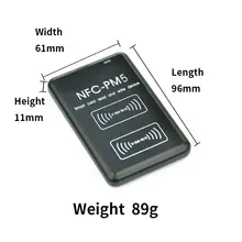 New Pm5 Rfid Duplicator Nfc Smart Chip Tag Reader T5577 Uid Card Writer ...