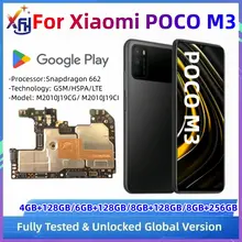 Unlocked Xiaomi Poco M3 Motherboard, Fully Tested Global Miui Compatible