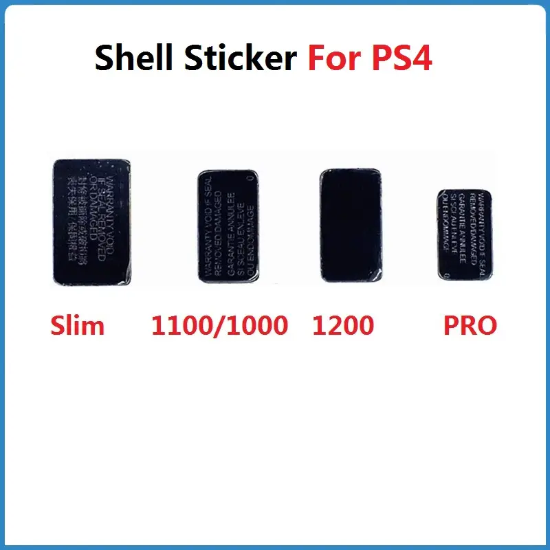 Tamper-Proof Ps4 Pro Label Stickers, Seal Your Warranty!
