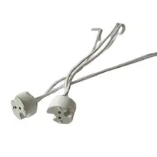 High-Quality 12V-250V Mr16 Led Lamp Holder, Ceramic Socket, Pottery ...