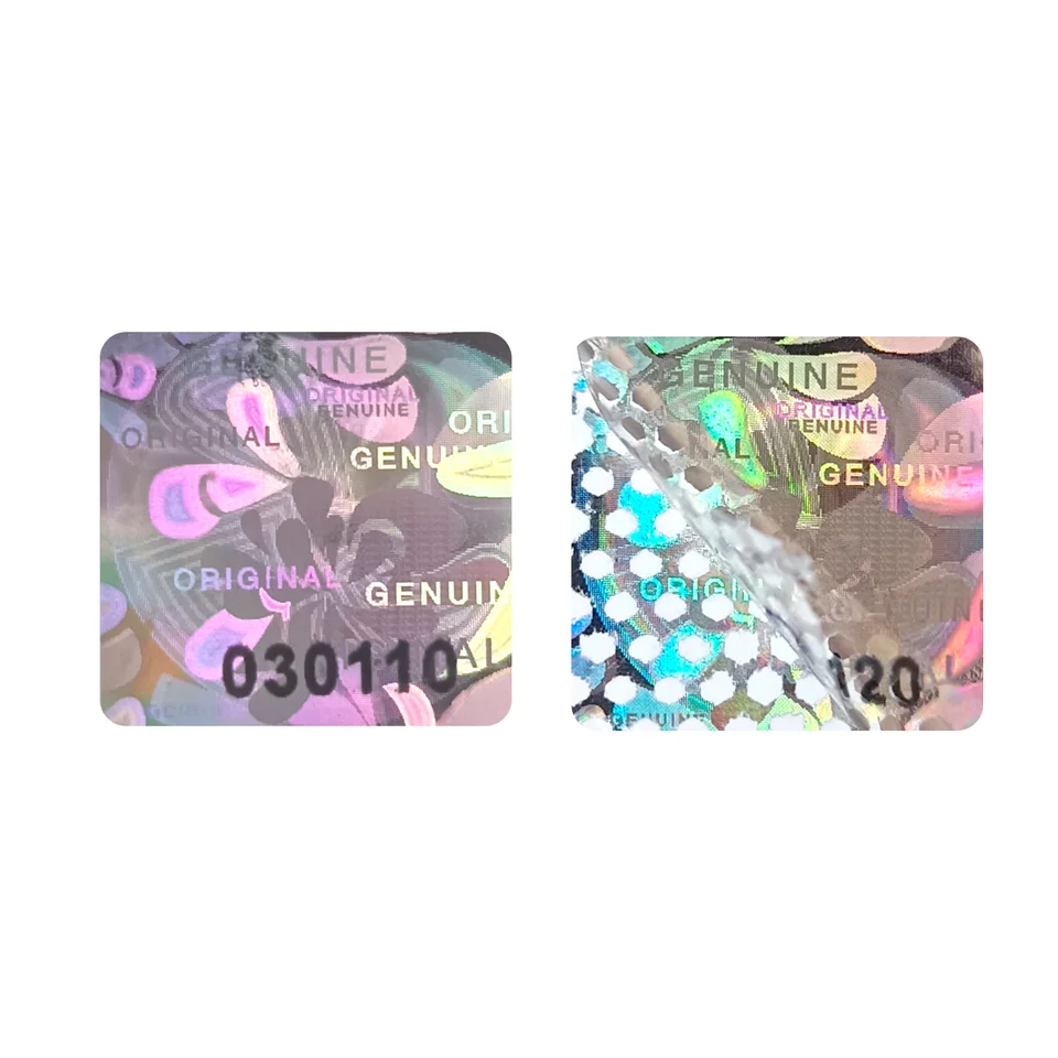 Secure Your Goods With Our Holographic Guarantee Seal Sticker!
