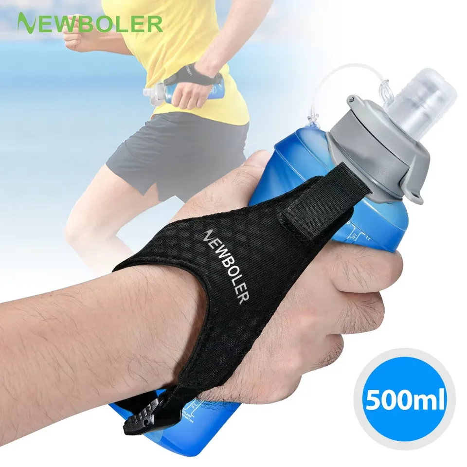 Soft, Foldable Wristband Water Bottle For Outdoor Sports, Tpu Material ...