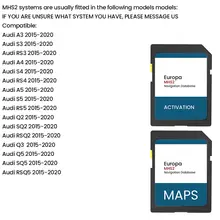 Upgrade Your Audi'S Navigation With The 2024 Satellite Map Sd Card!