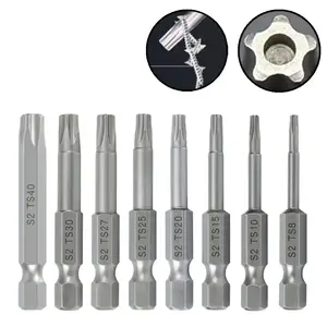 8pcs Torx Screwdriver Bit Five pointed Star 50mm Length Alloy Steel For Electric Screwdrivers Screwdrivers Drills Hand Tool AliExpress