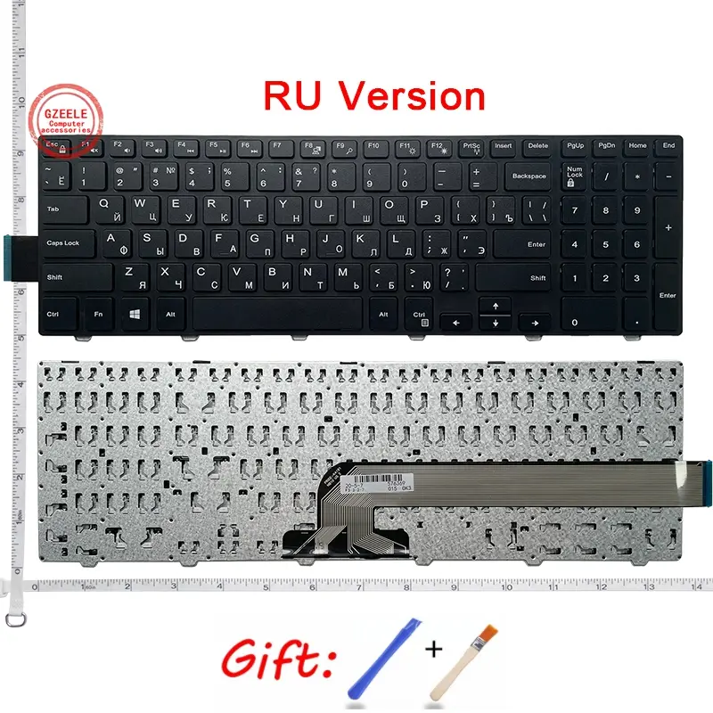Replacement Russian Keyboard For Dell Laptops | Aliexpress
