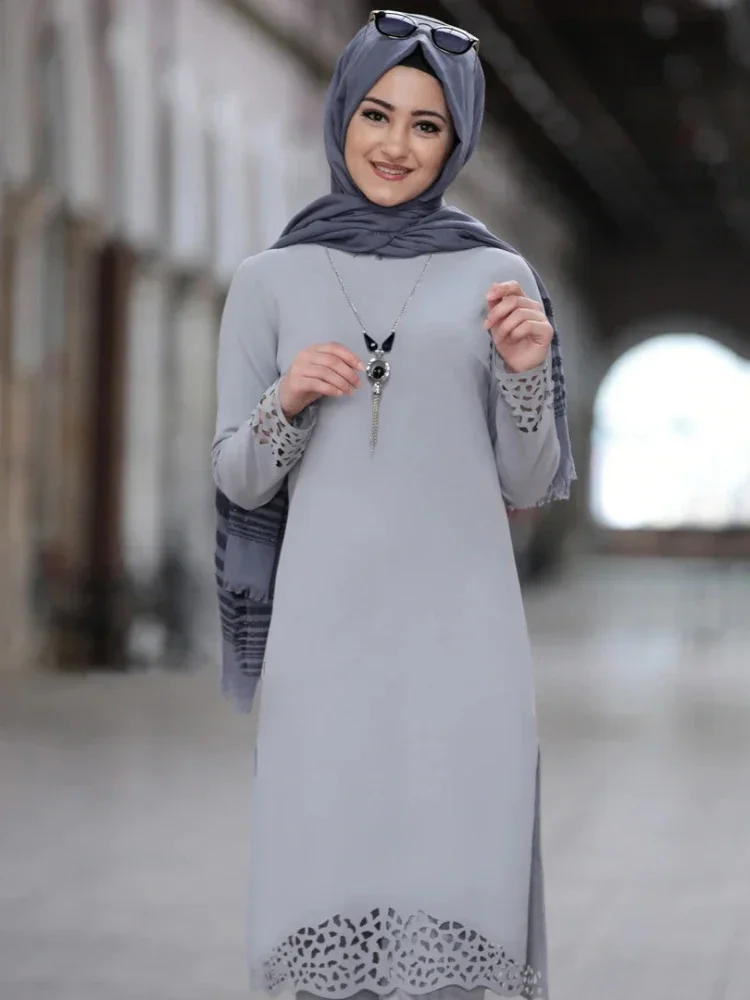 Elegant 2020 Muslim Dress, Long Top, Hijab Kaftan, Partywear, Solid ...