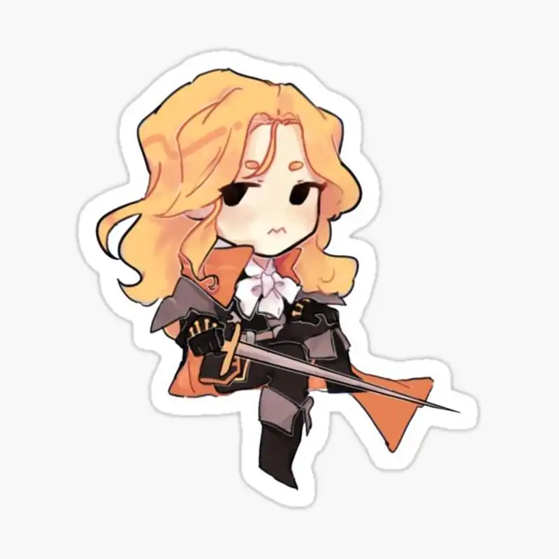 alucard sticker Sticker for Laptop Decor Bedroom Car Cute Cartoon Art ...