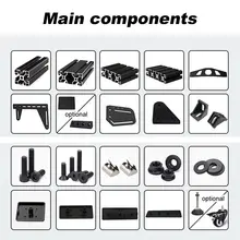 Black Anodized Aluminum Racing Simulator Cockpit, Perfect Tool Parts!