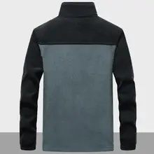 Winter Fleece Jacket Men Warm Full Zipper Jackets Couple Fleece Hiking ...