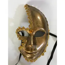 Venetian Masquerade Mask Princess Men Women Feather Flowers Lace Black ...