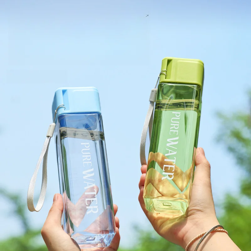 Customizable 500Ml Leak-Proof Square Water Bottle | Aliexpress
