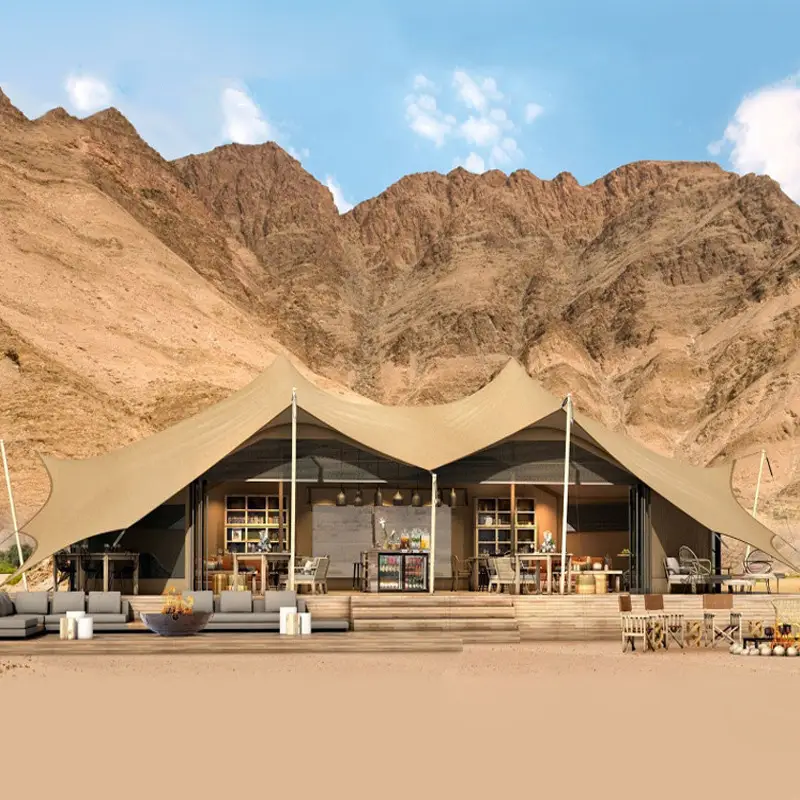 Luxury Waterproof Inflatable Seating For Outdoor Glamping Tents.