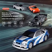 High-Speed 2.4G Rc Drift Car, 1/43 4Wd Mini Racing Toy.